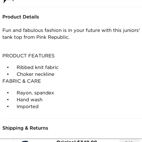 Pink Republic | Tops | Pink Republic Choker Tank Top | Poshmark